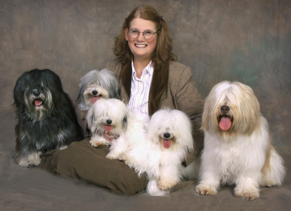 Surrounded by Joy: A Group of Lhasa Apsos - Patrick Nau Photography